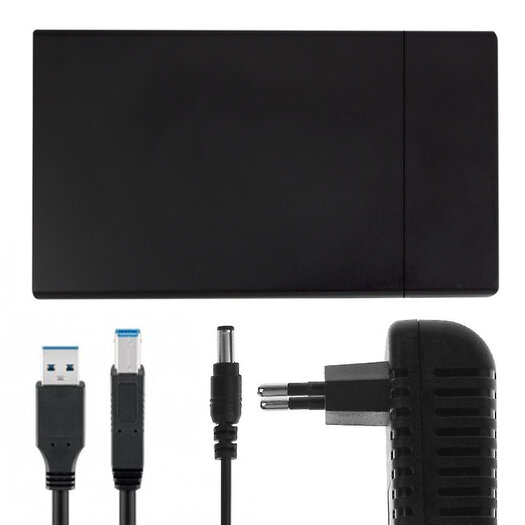 ACT 3,5-inch SATA harde schijf behuizing, schroefloos, USB 3.2 ...